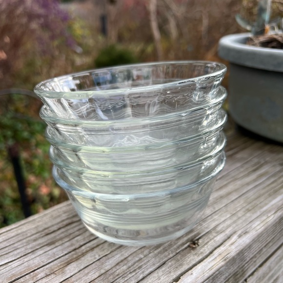 Pyrex | Dining | Vintage Glass Pyrex 464 Custard Cups Set Of 5 Oz 300 ...